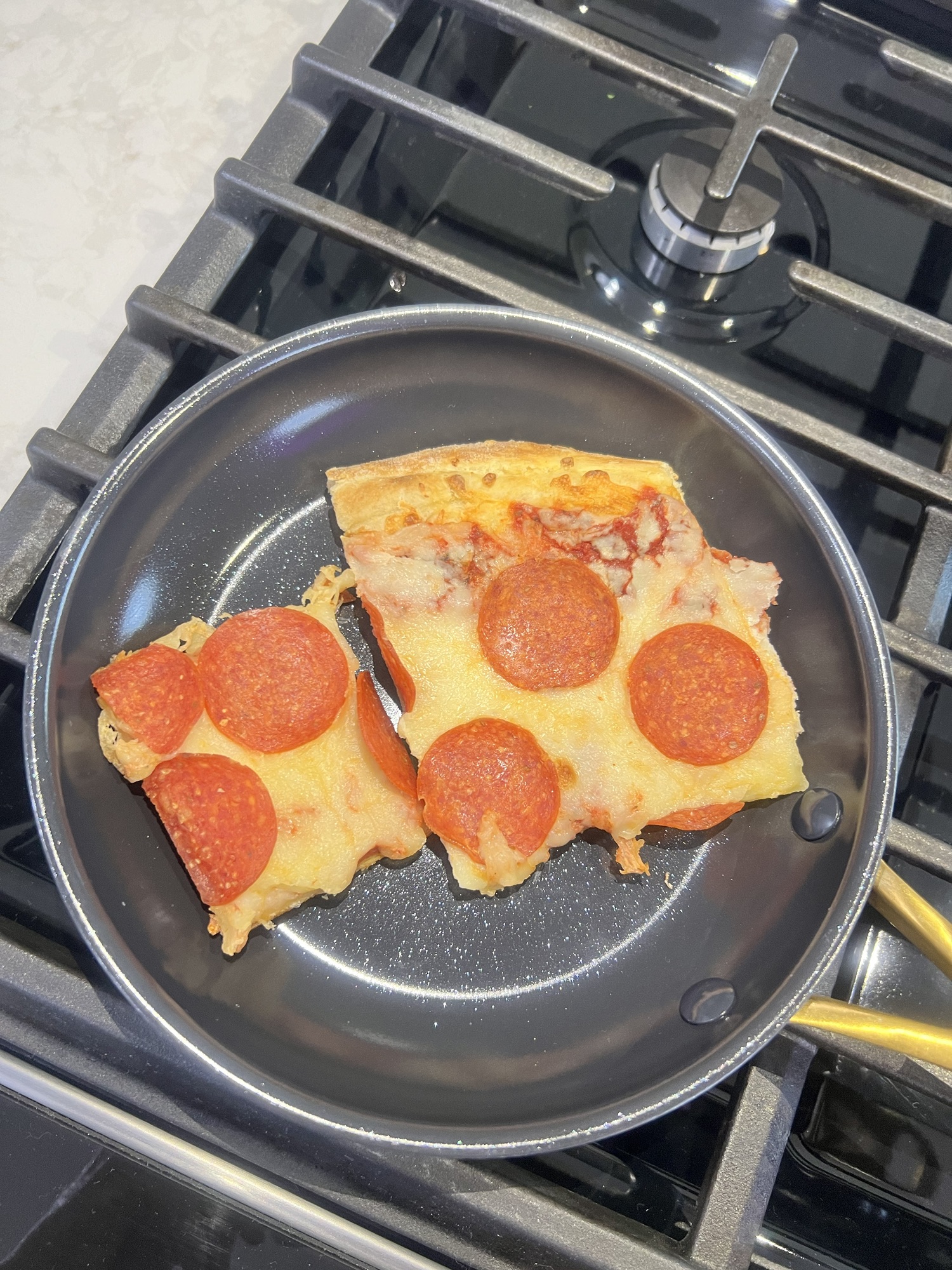 Leftover Pizza Reheating Hack – 838 Eats